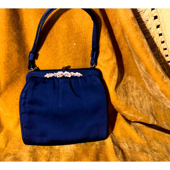 after 5 | Bags | Vintage Cocktail Handbag Black Gold After 5 Purse 5s ...